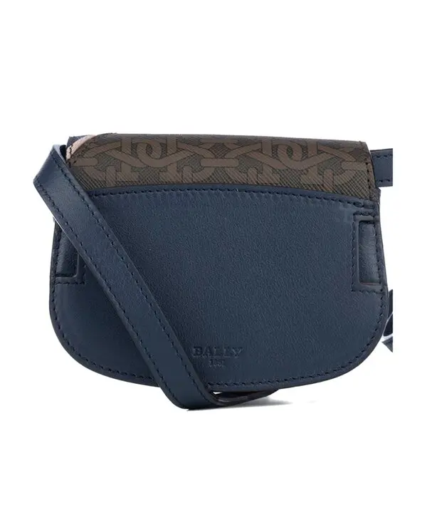 Bally Emblem Signage Shoulder Bag