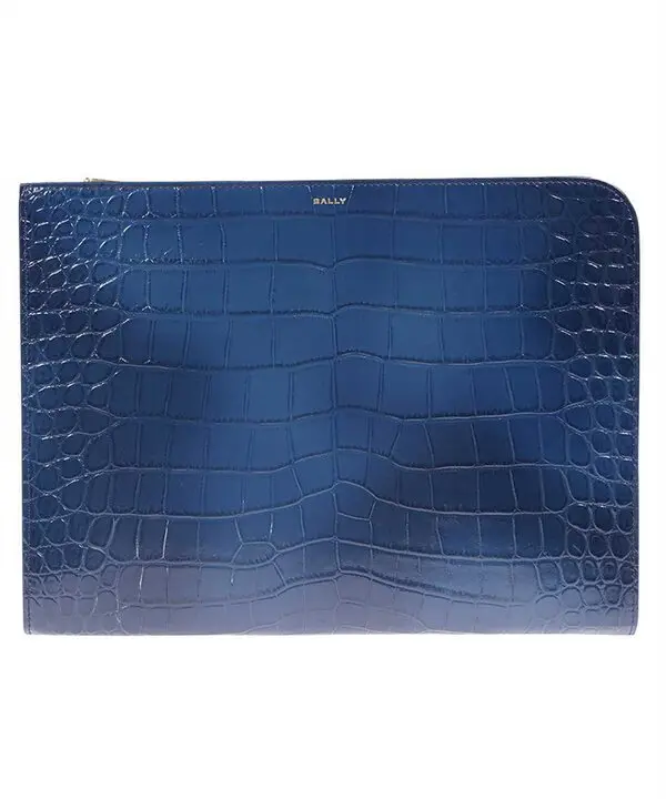 Bally Logo Handbag - Blue
