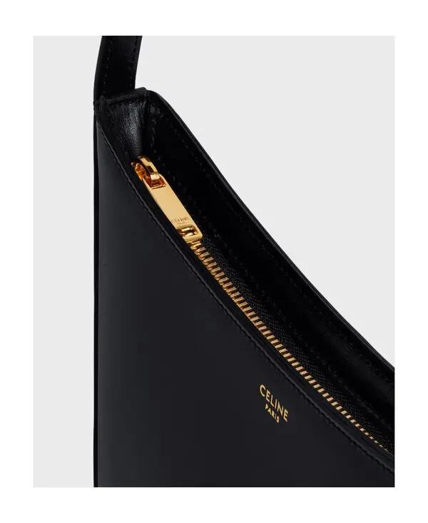 Celine Medium Croque Bag In Shiny Calfskin