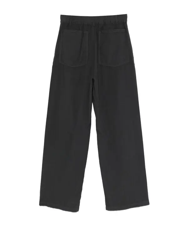 Barena Venezia Buttoned Wide Leg Trousers - Grey