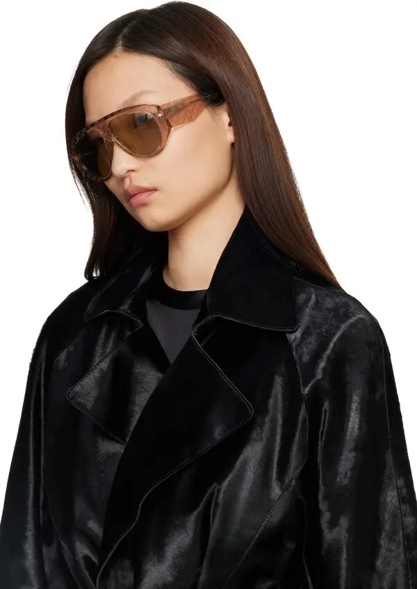 Gucci Pilot Frame Sunglasses