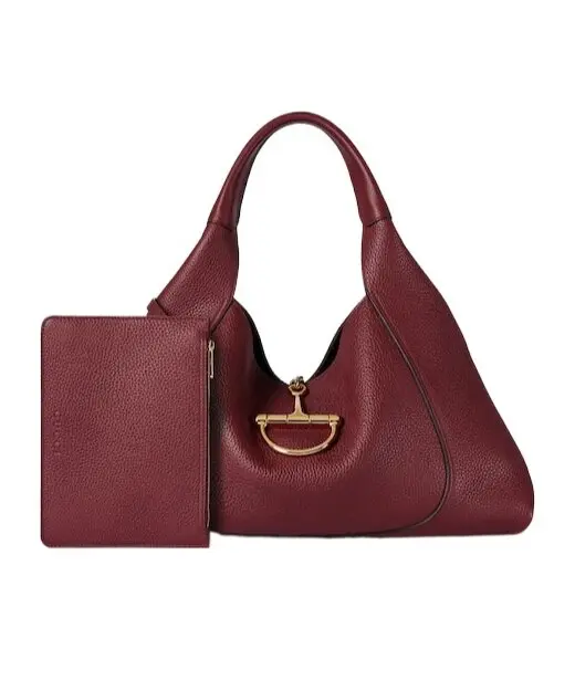 Gucci Softbit Maxi Shoulder Bag - Red