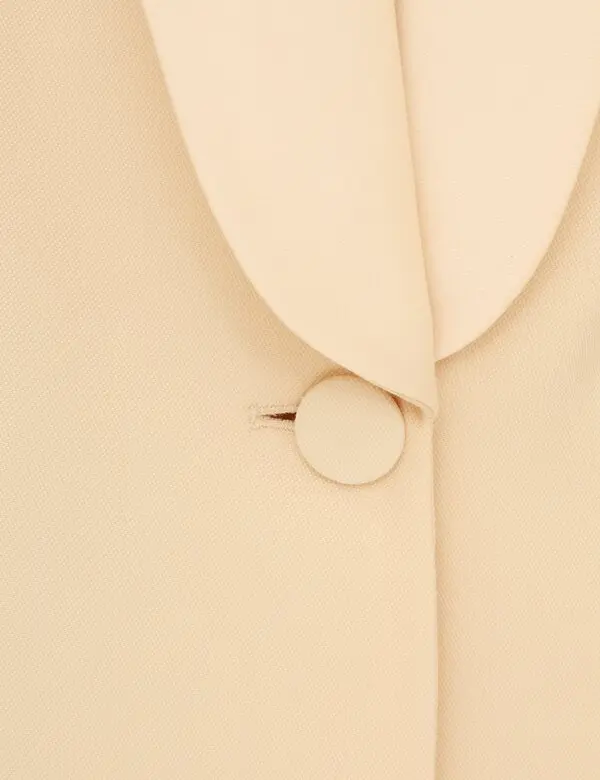 Zimmermann Shawl Lapel Tux Jacket - Tea