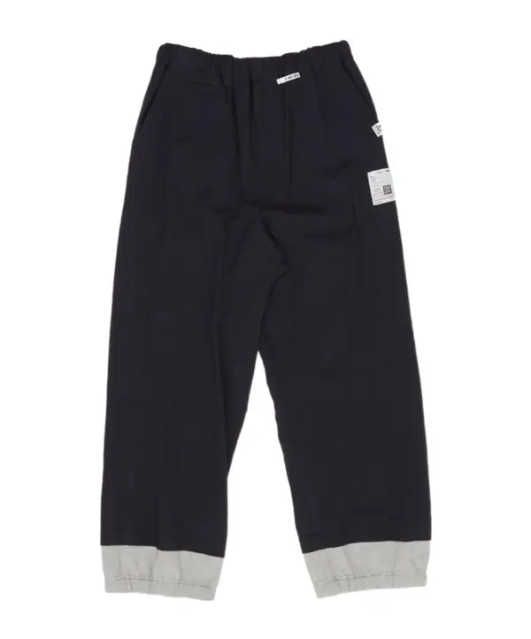 Mihara Yasuhiro Mix Layered Wide-leg Pants