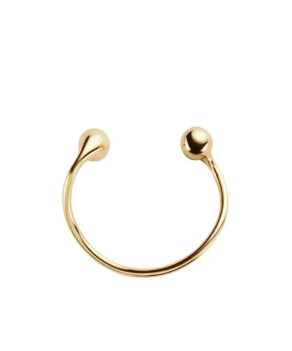 Bottega Veneta Gold Drop Bracelet - Yellow