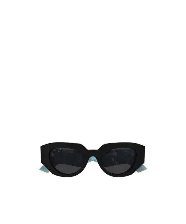 Gucci Geometric Frame Sunglasses - Black