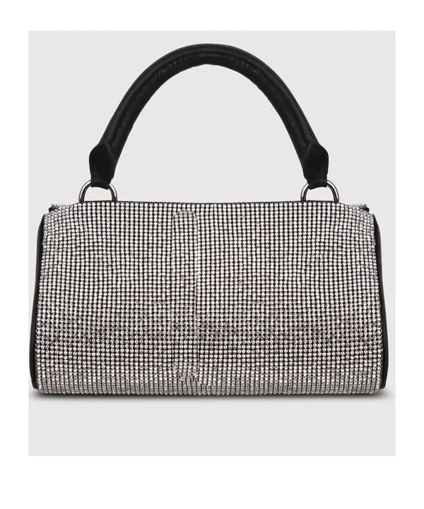 Kara Crush Mesh Clutch Bag