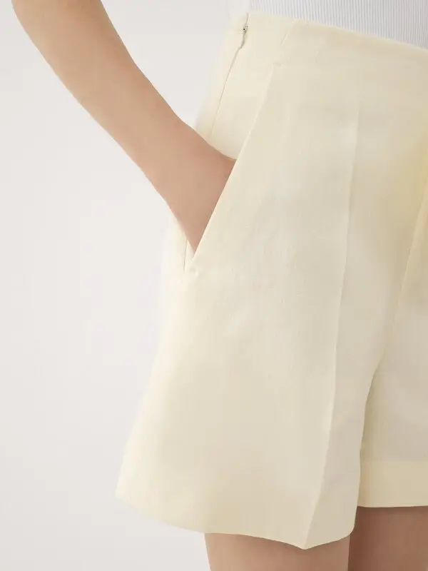 Chloé Bow Detailed High-rise Shorts