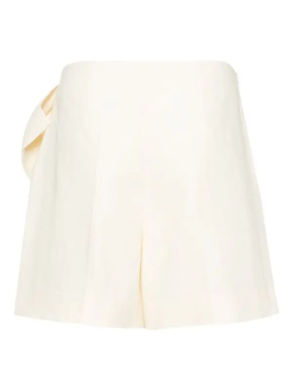 Chloé Bow Detailed High-rise Shorts