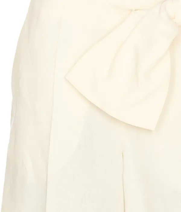 Chloé Bow Detailed High-rise Shorts