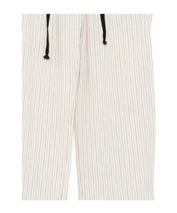 Barena Venezia Striped Drawstring Trousers - Ivory