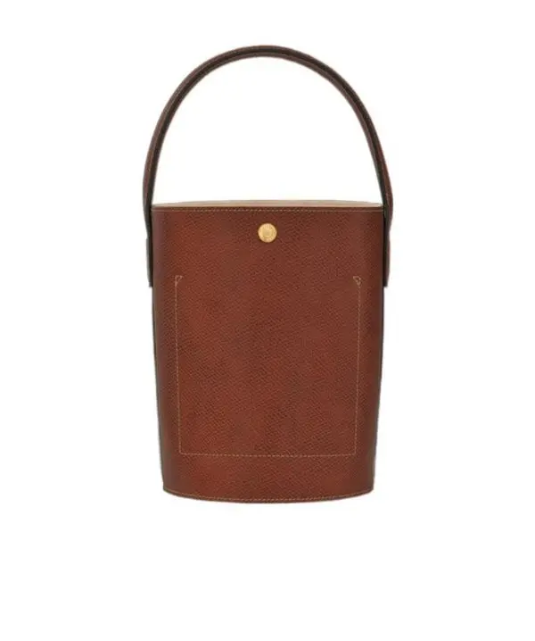 Longchamp Pure Logo Embossed Small Bucket Bag