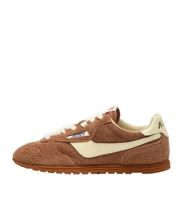 AUTRY Suede Sneakers - Brown