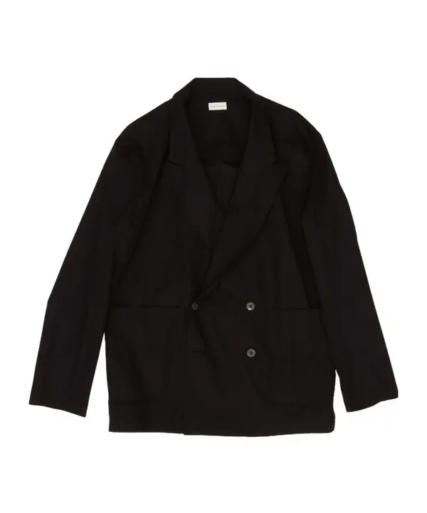 Dries Van Noten Double-breasted Jacket - Black