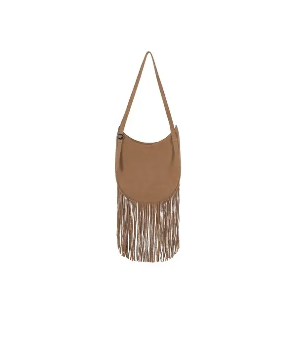 Coperni Fringed Shoulder Bag - Brown