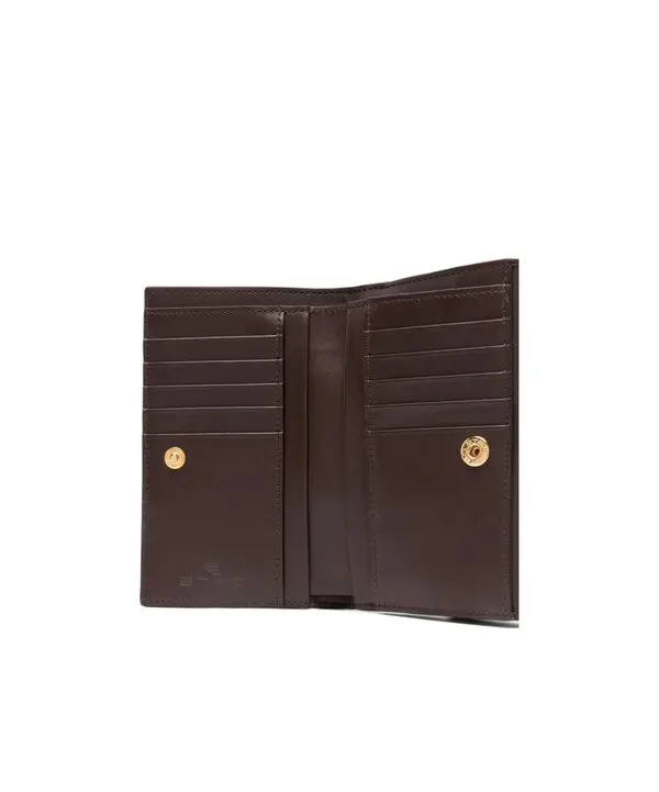 Etro Paisley-printed Wallet - Black