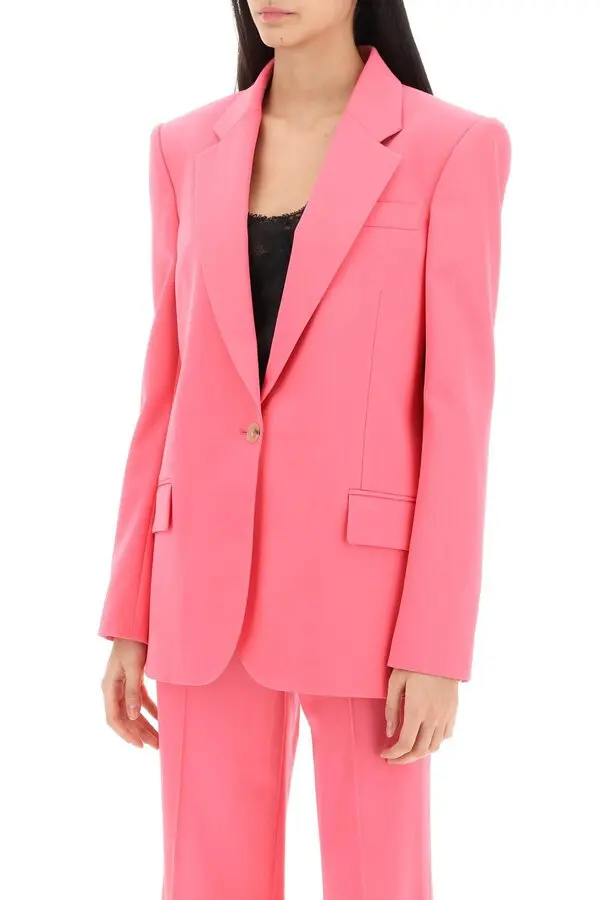 Stella McCartney Single-breasted Tailored Blazer - Pink