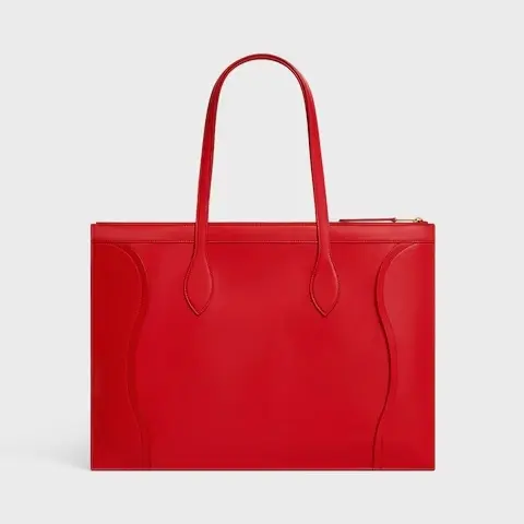 Celine Flat Luggage In Glossy Calfskin