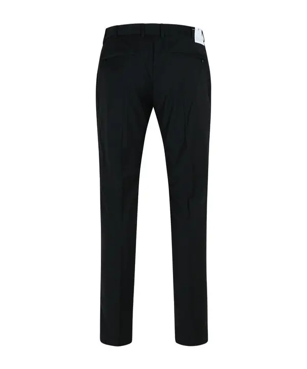 PT TORINO Epsilo Pleated Pants - Black