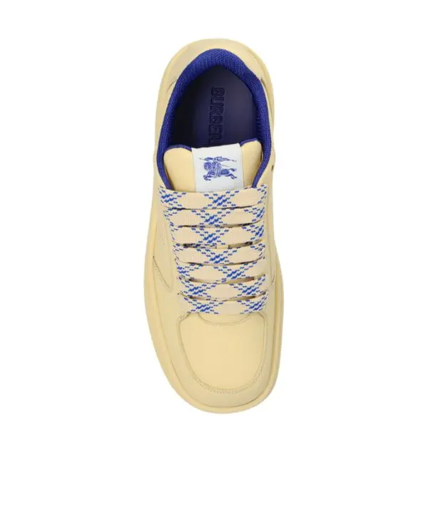 Burberry Logo Detailed Lace-up Sneakers