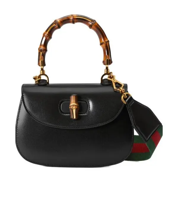 Gucci Bamboo 1947 Small Bag - Black