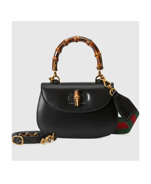 Gucci Bamboo 1947 Small Bag - Black