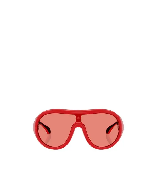 Moncler Oversized Frame Sunglasses - Red