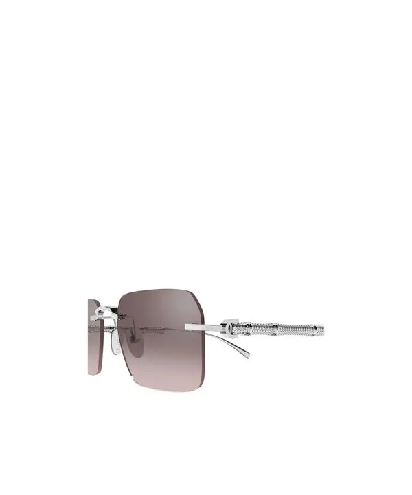 Gucci Rimless Rectangular Sunglasses
