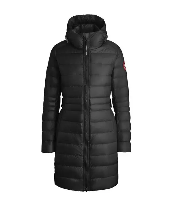 Canada Goose Cypress Padded Hooded Coat - Black