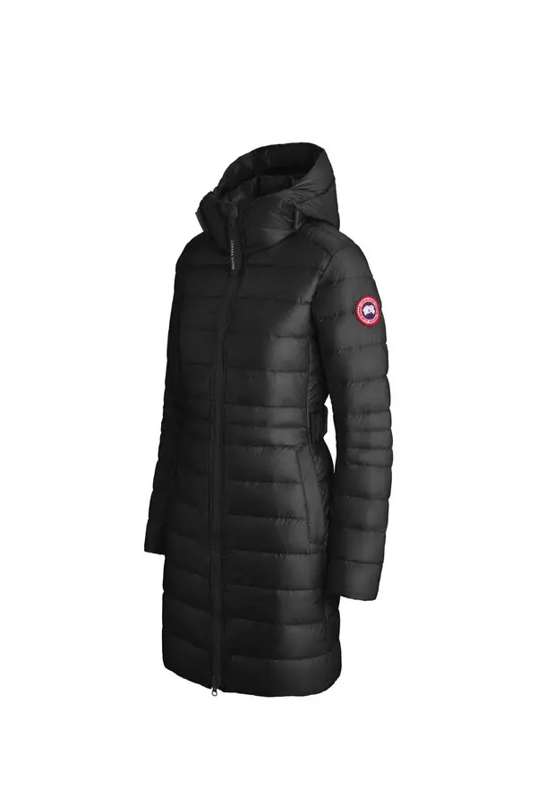 Canada Goose Cypress Padded Hooded Coat - Black