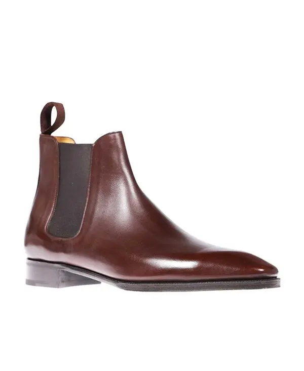 John Lobb Logo Ankle Boots