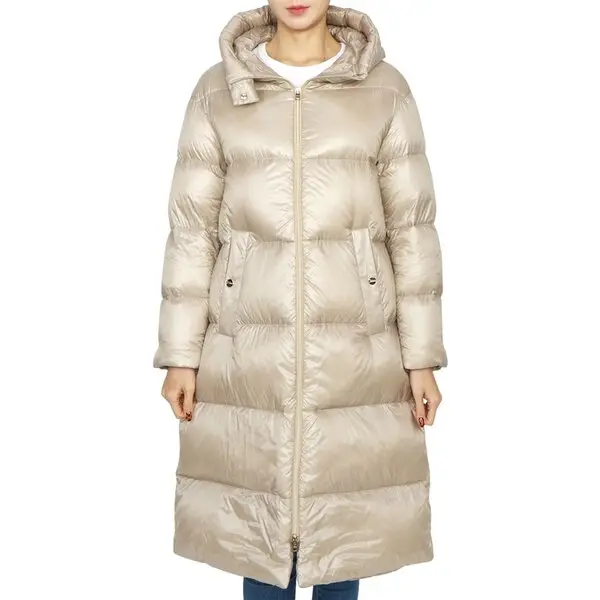 Herno Long Padded Down Jacket With Hood