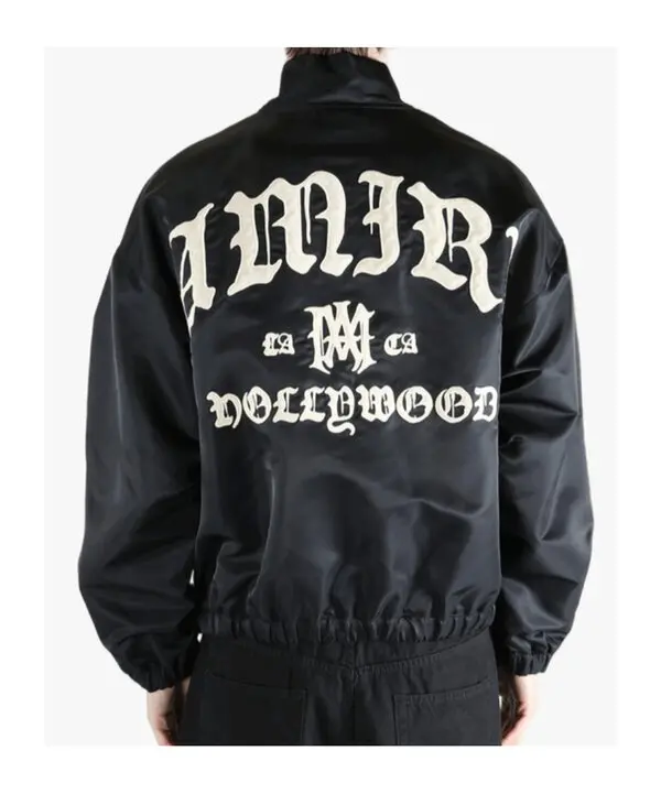 Amiri Logo Print Zip Jacket