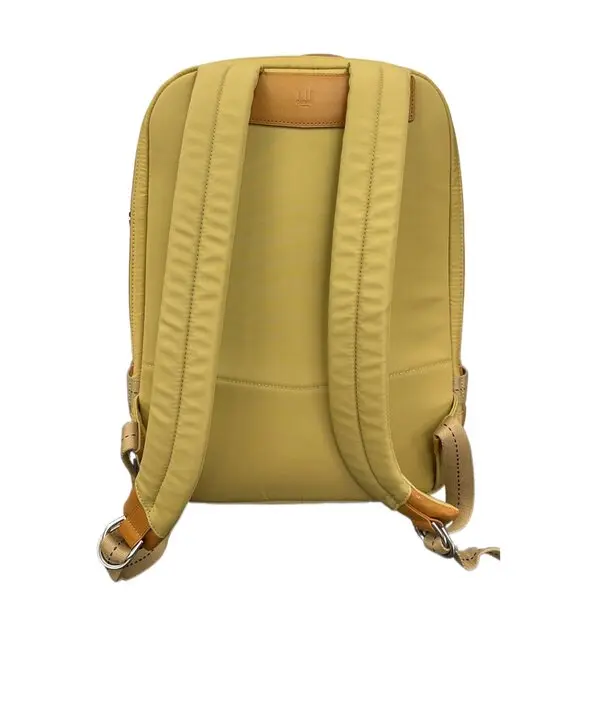 Dunhill Logo Zipper Backpack - Green