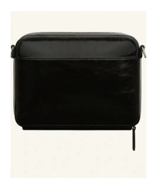 COURREGES Courrèges Chain Shoulder Bag - Black