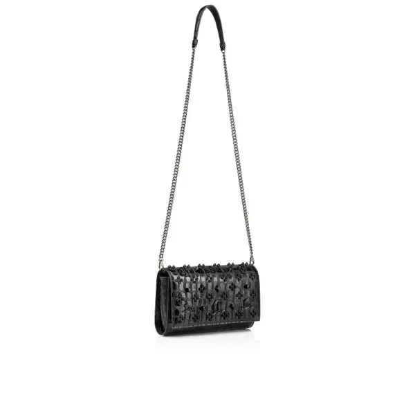 CHRISTIAN LOUBOUTIN Paloma Clutch - Black