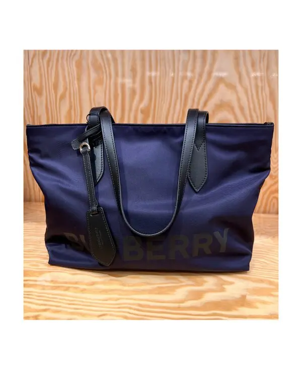 Burberry Logo Tote Bag