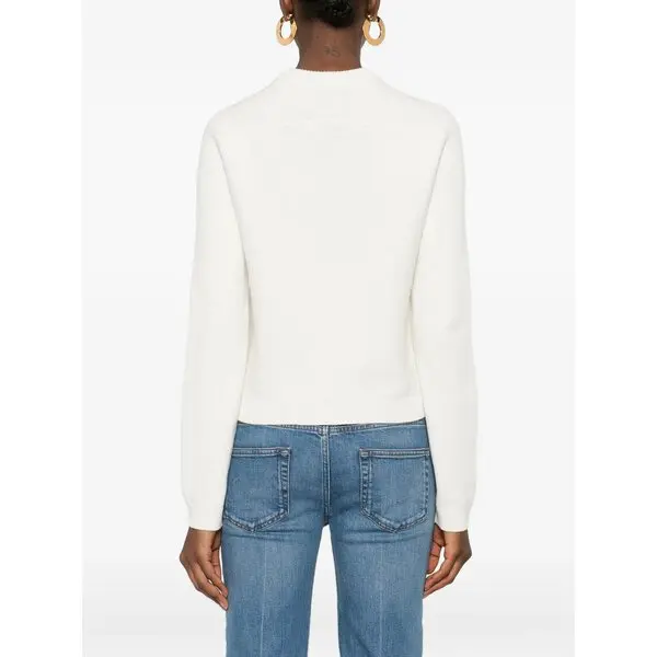 Gucci Horsebit Wool Cashmere Cardigan - White