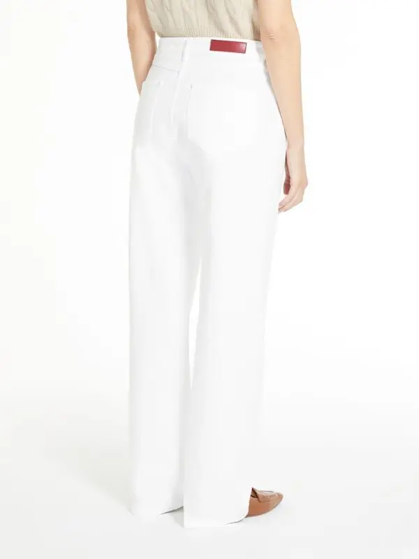 Max Mara Giuria Straight-leg Stretch Cotton Jeans