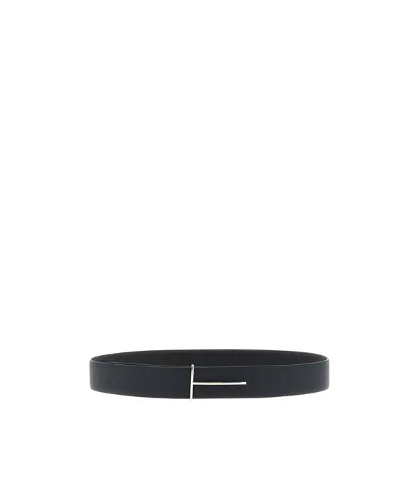 TOM FORD Slim T Double-sided Belt - Black