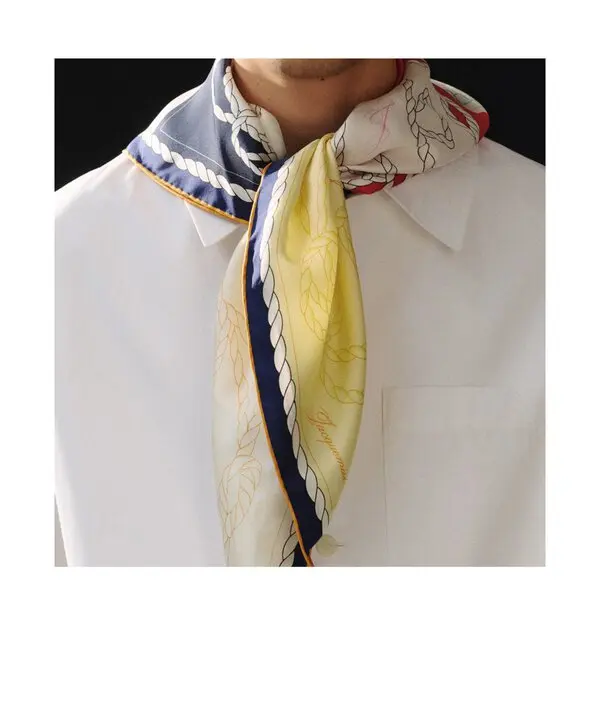 Jacquemus The Hippocampe Large Scarf - Multicolor