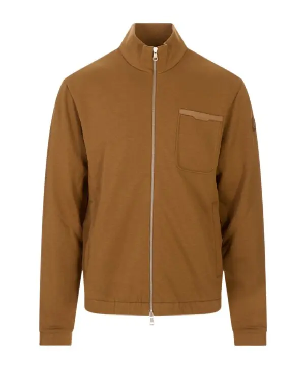 Moncler Long-sleeved Casual Zip-up Jacket