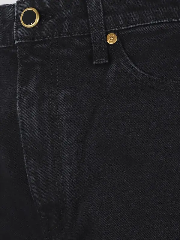 Khaite Danielle High-waist Straight-leg Jeans