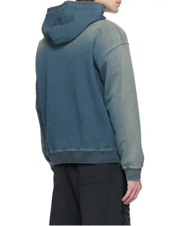 DIESEL® Oval D Logo Embroidered Hoodie