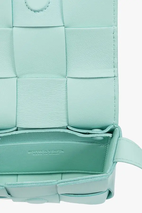 Bottega Veneta Cassette Knitted Shoulder Bag