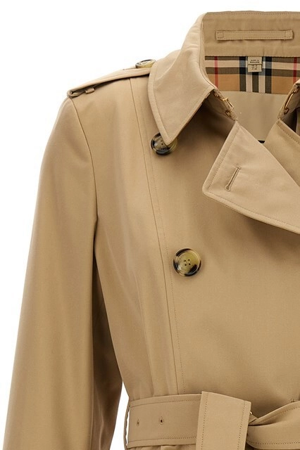 Burberry Double-breasted Belted Trench Coat