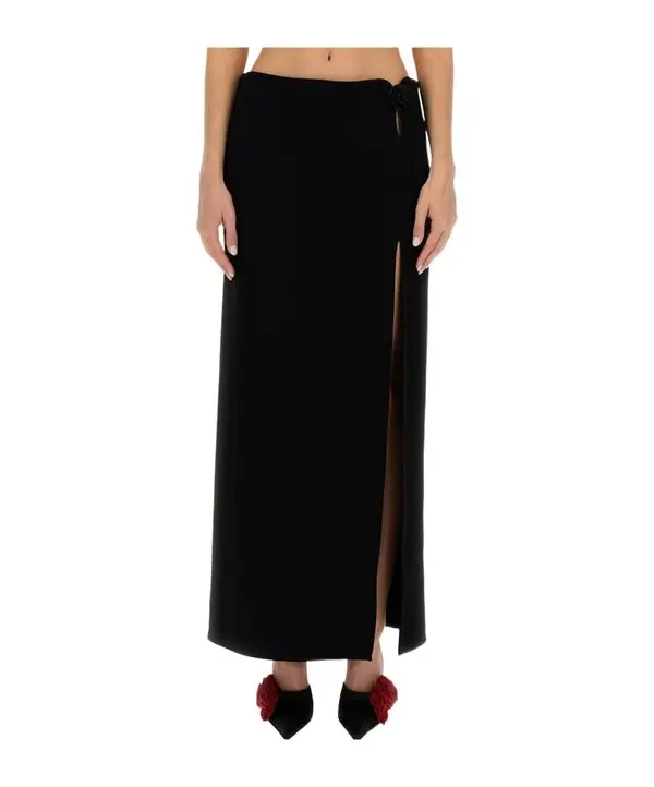 Magda Butrym Side Slit Maxi Skirt