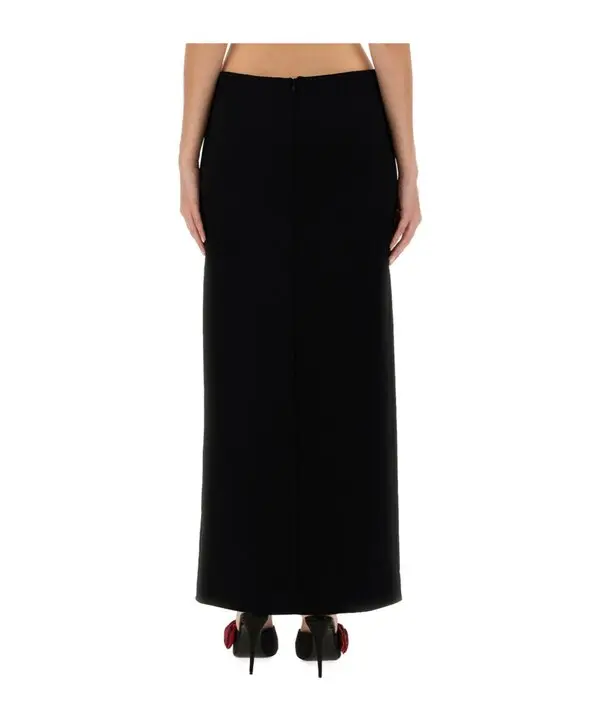 Magda Butrym Side Slit Maxi Skirt