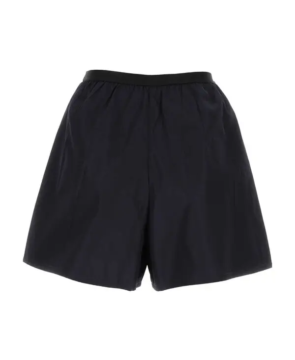 Prada Re-nylon Elasticated Shorts With Logo Detail