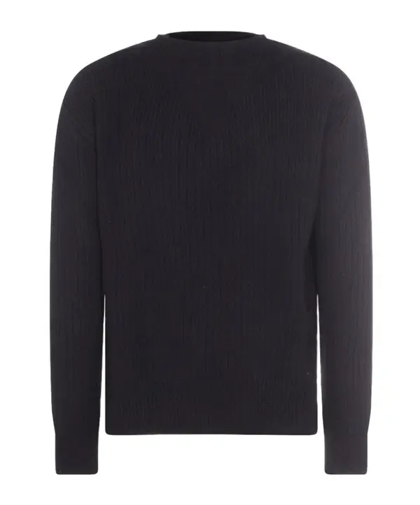 Rick Owens Mock Neck Long Sleeve Jumper - Black